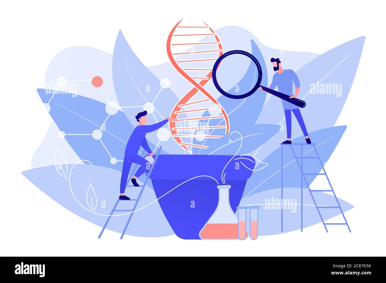 Genetically modified plants concept vector illustration Stock Vector Image & Art - Alamy