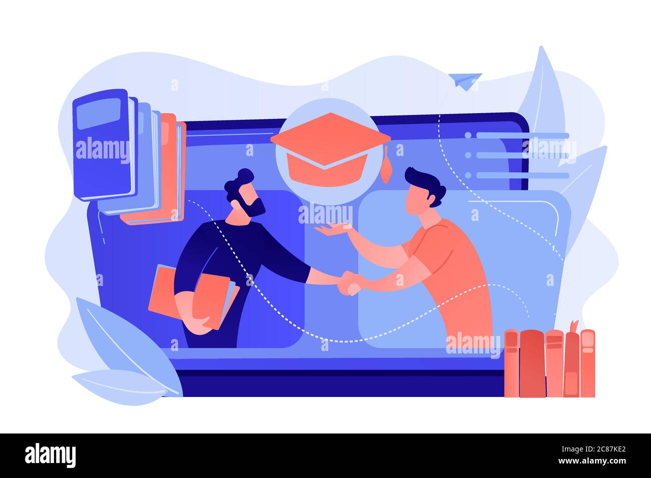 Online tutor concept vector illustration Stock Vector Image & Art - Alamy