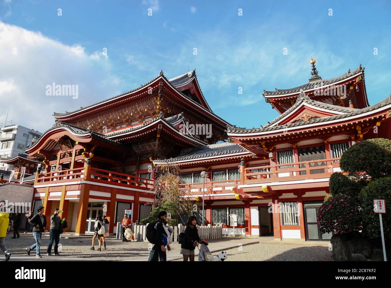 NAGOYA, JAPAN - December 05, 2015: : Osu Kannon temple in Nagoya, Japan ...