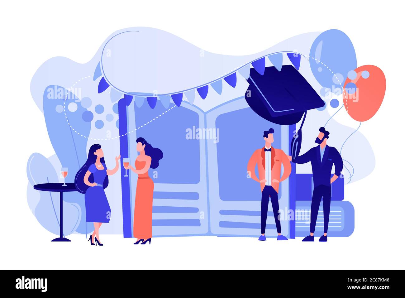 Prom party concept vector illustration Stock Vector Image & Art - Alamy