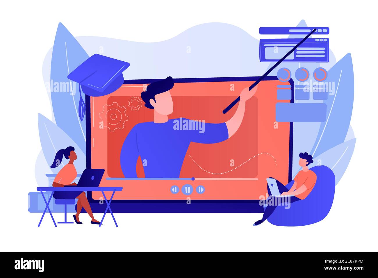 Online workshop concept vector illustration Stock Vector Image & Art ...