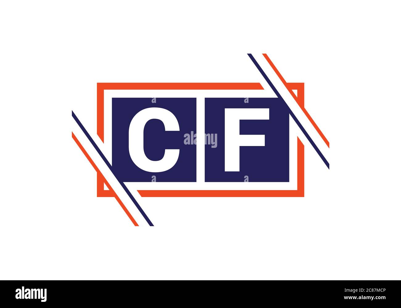 Letter C F Logo High Resolution Stock Photography and Images - Alamy