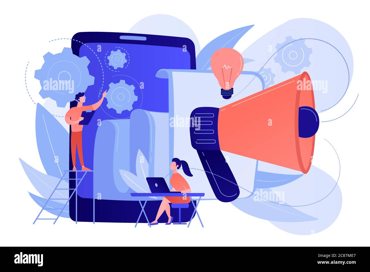 White paper concept vector illustration Stock Vector Image & Art - Alamy