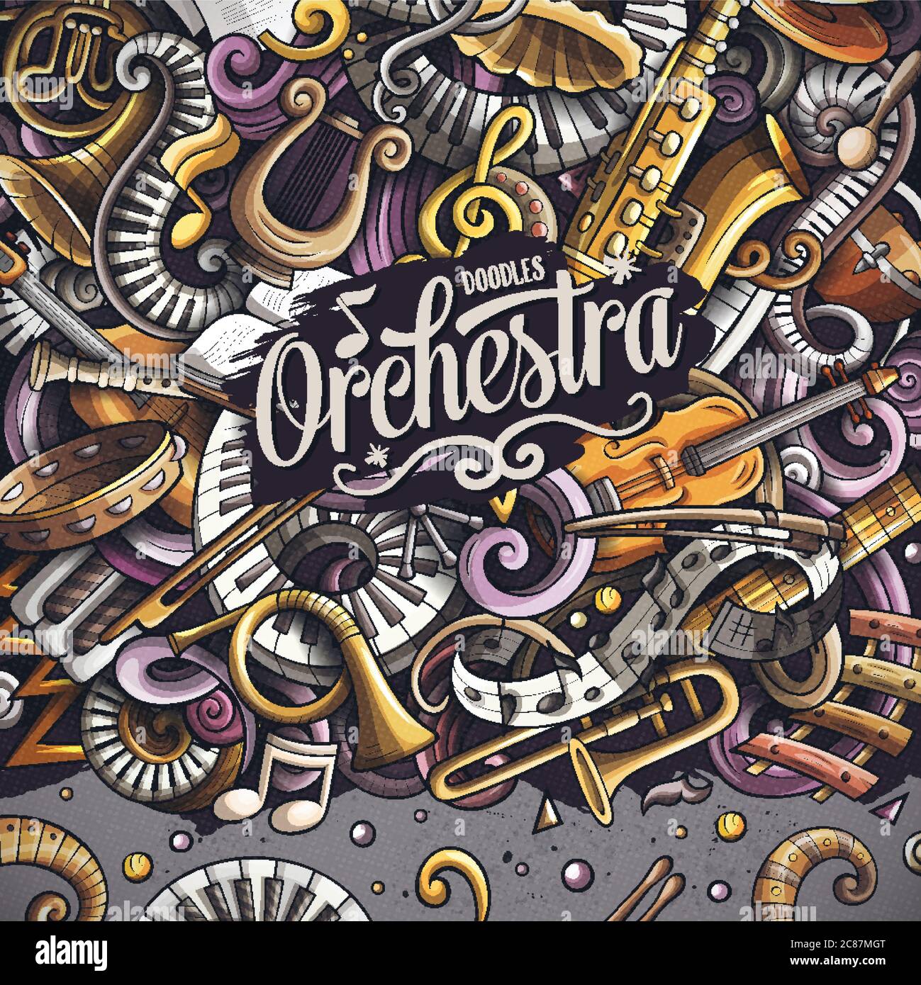 Music frame opera Stock Vector Images - Alamy