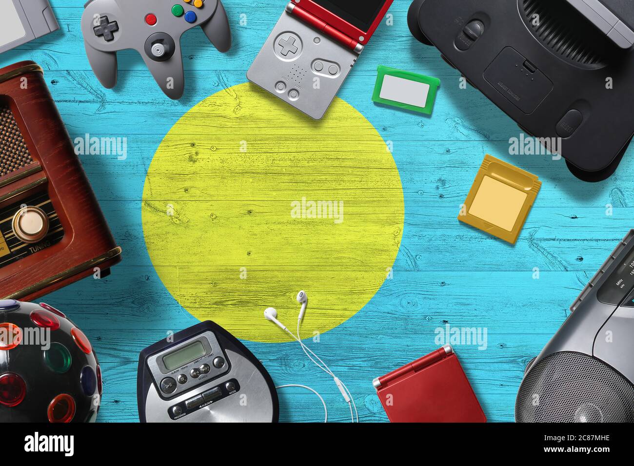 Video Game System Collage