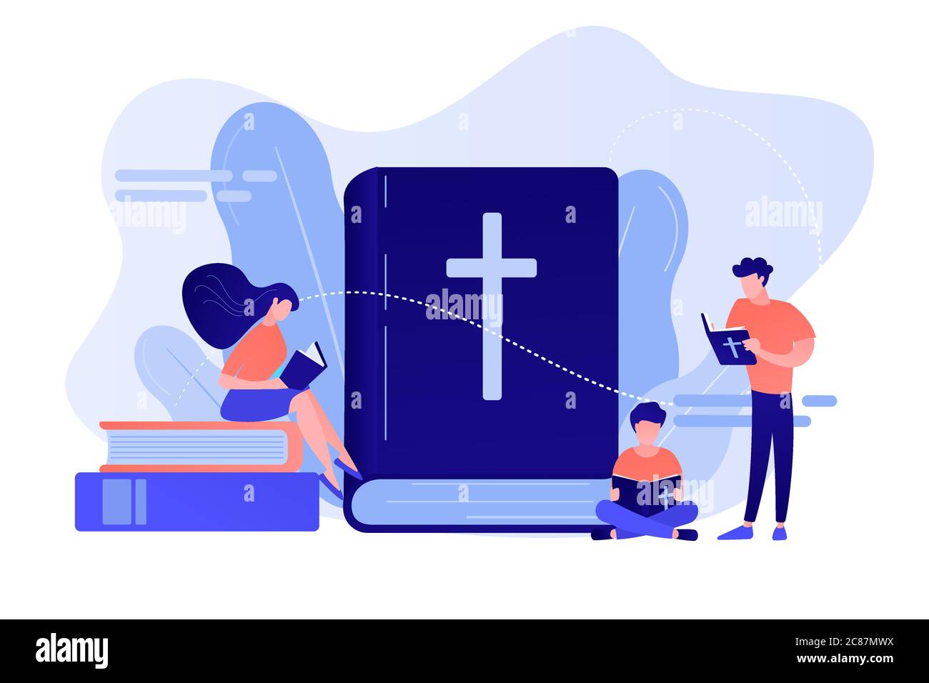 Holy bible concept vector illustration Stock Vector Image & Art - Alamy