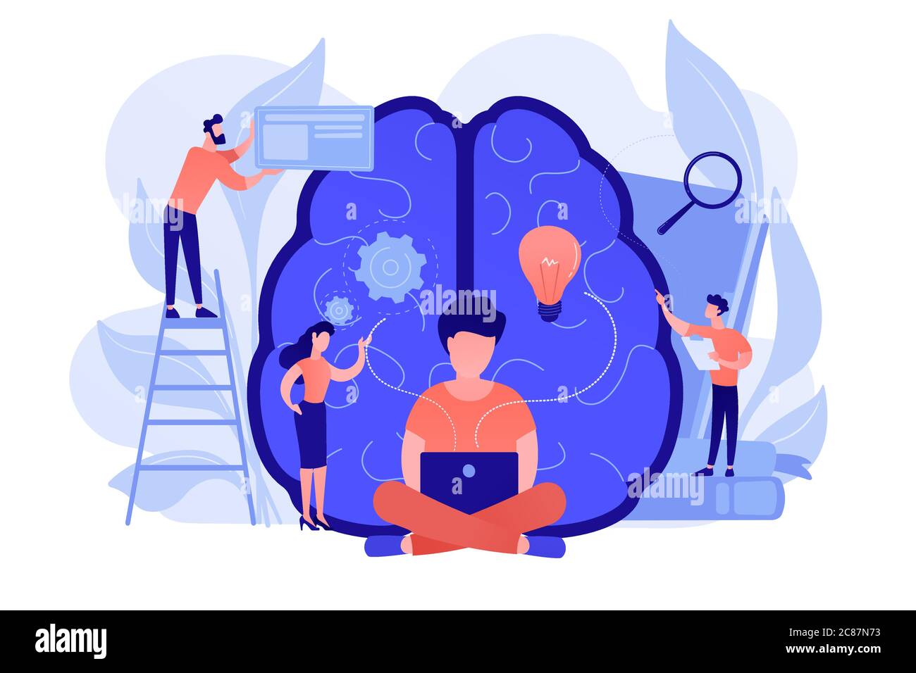 Business intelligence concept vector illustration Stock Vector Image ...