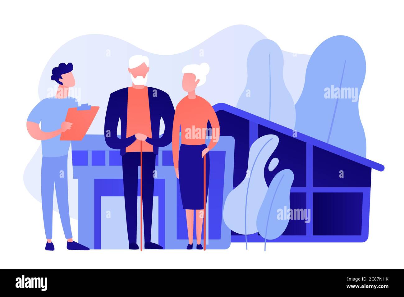 Nursing home therapy Cut Out Stock Images & Pictures - Alamy