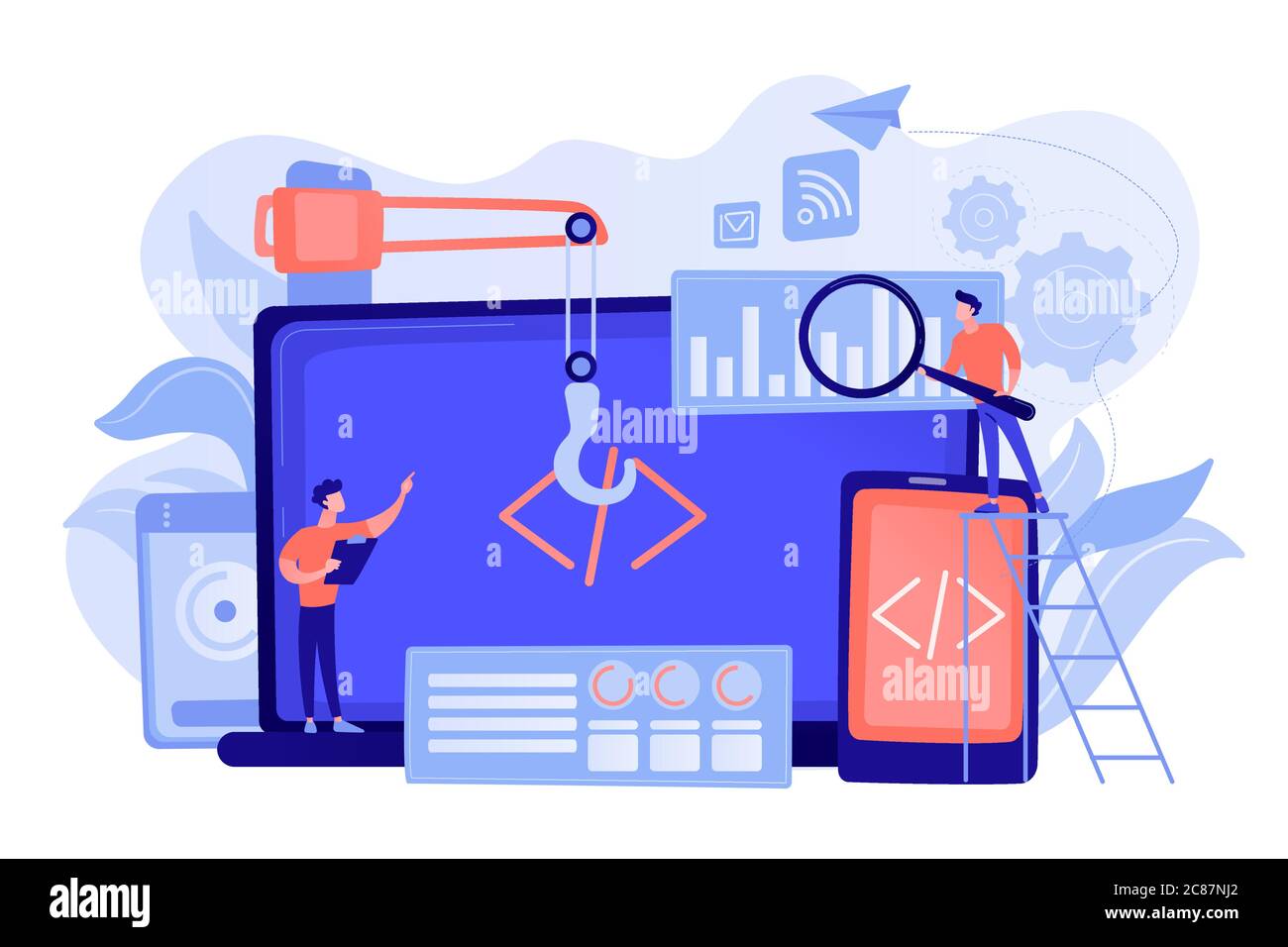 Cross platform development hi-res stock photography and images - Alamy