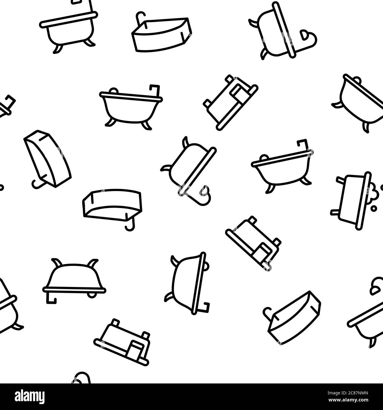 Bathtube Stock Vector Images - Alamy