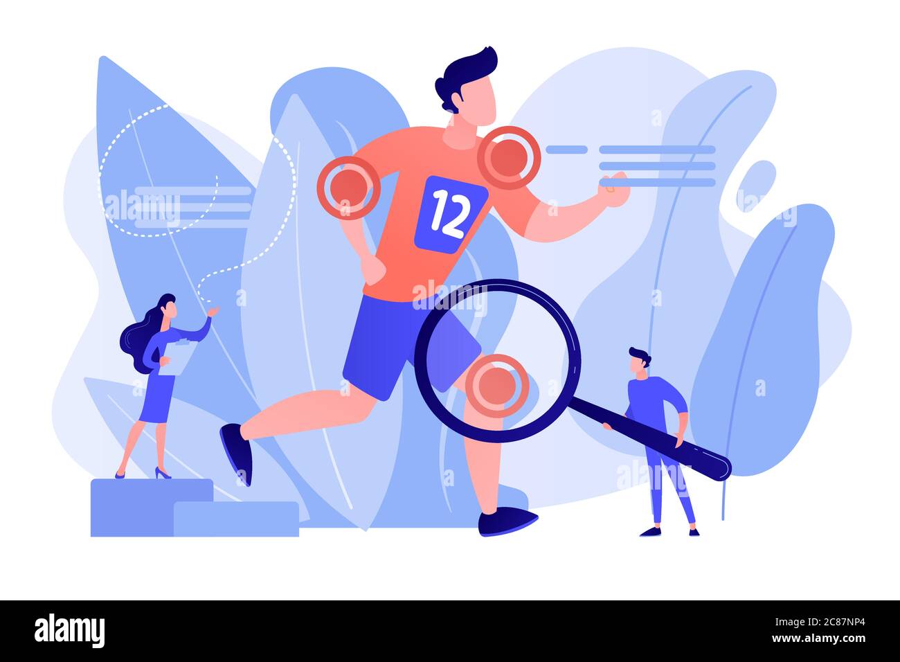 Sports medicine concept vector illustration Stock Vector Image & Art ...