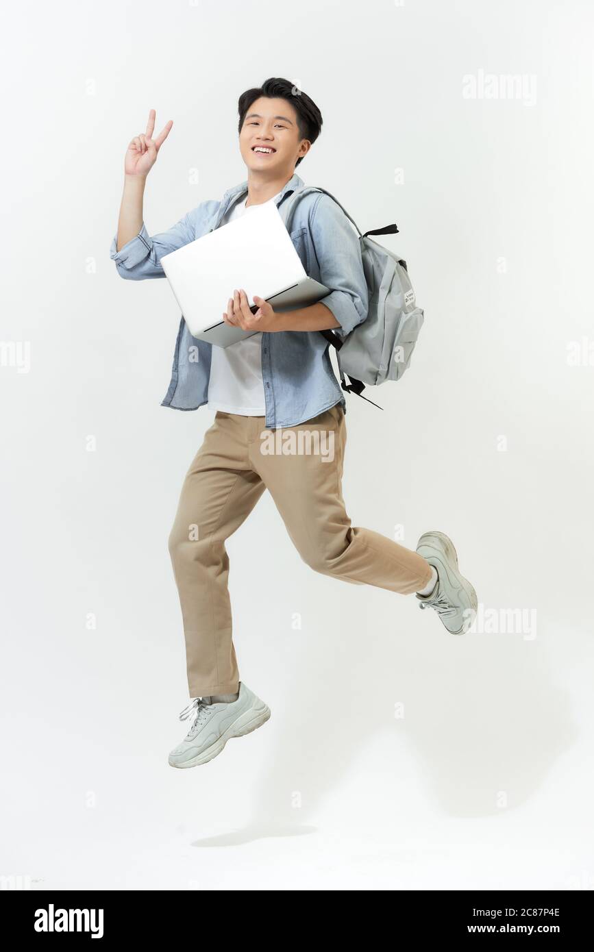 Happy programmer hi-res stock photography and images - Alamy