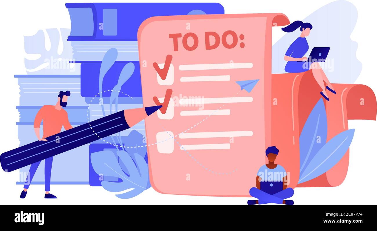 Task management it concept vector illustration Stock Vector Image & Art ...