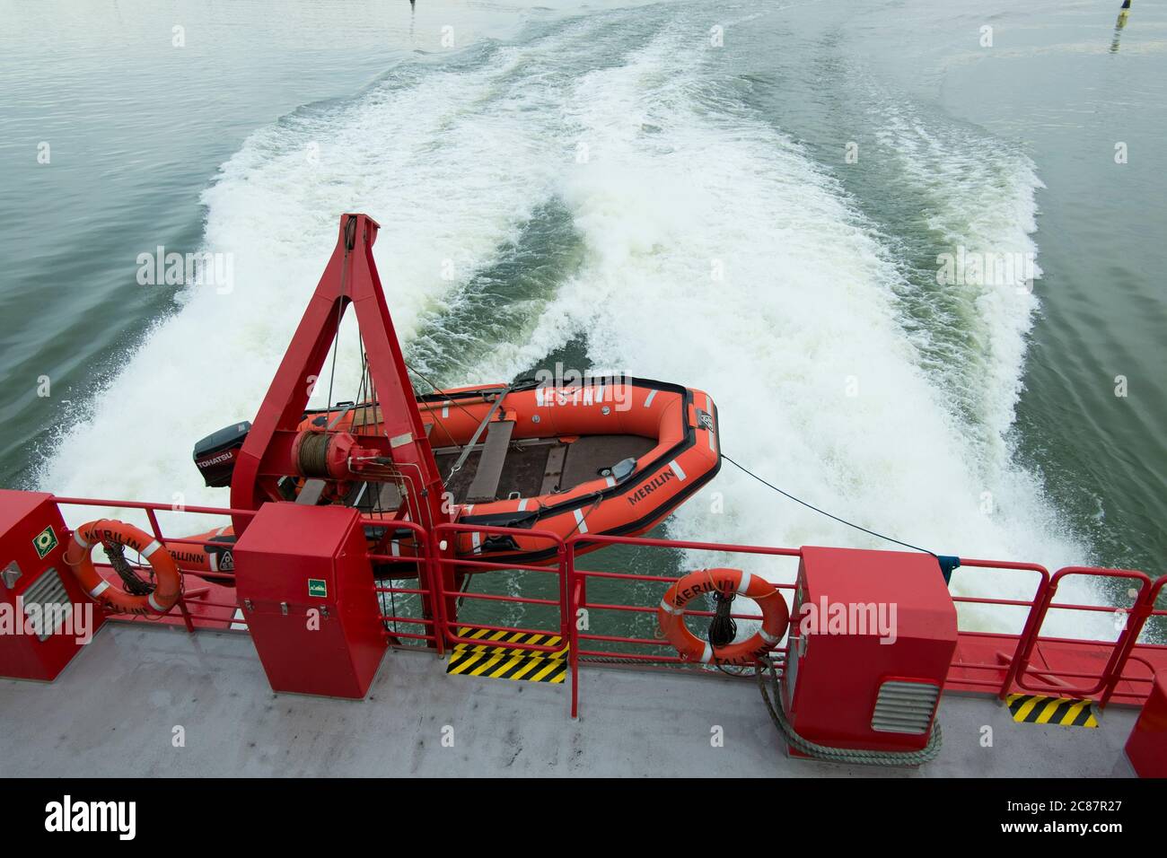 Rubber lifeboat hi-res stock photography and images - Alamy