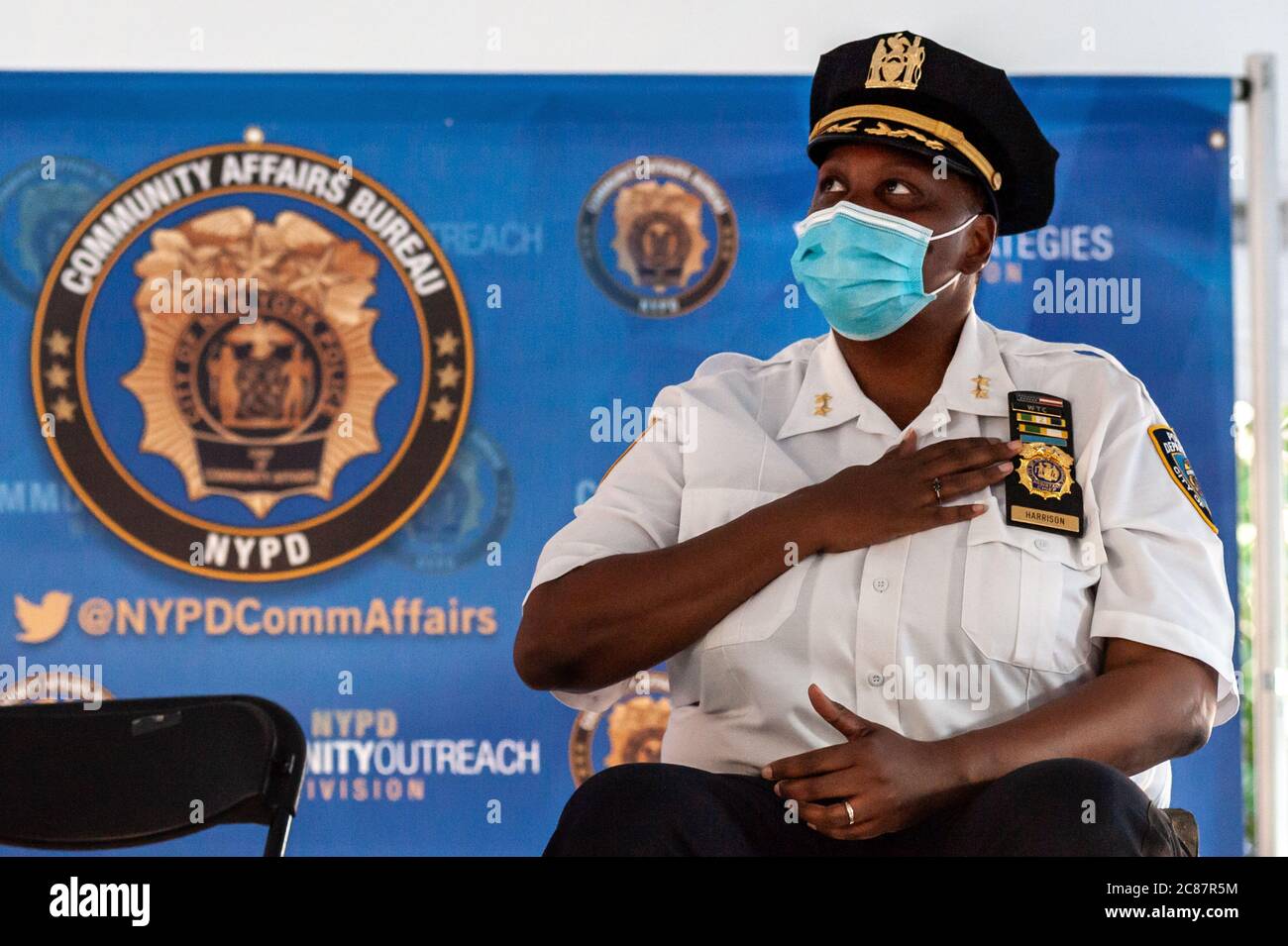 Deputy chief pbbn judy harrison hi-res stock photography and images - Alamy