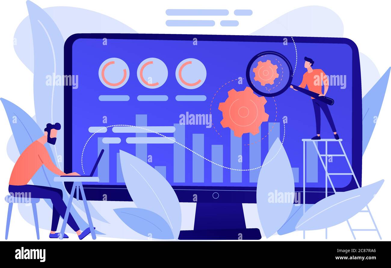 Conversion rate optimization concept vector illustration Stock Vector ...