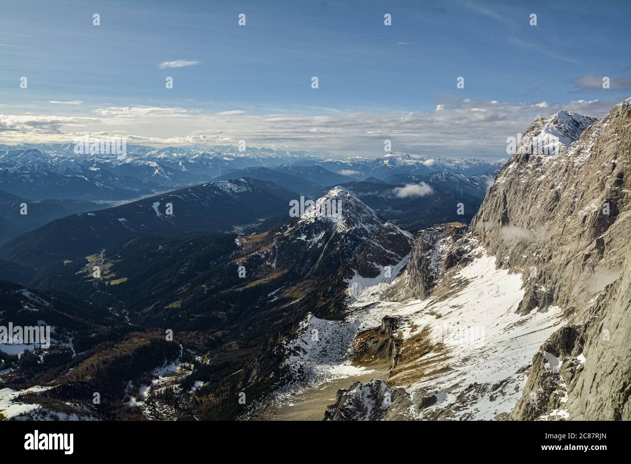 Dachstein austria stairway hi-res stock photography and images - Alamy