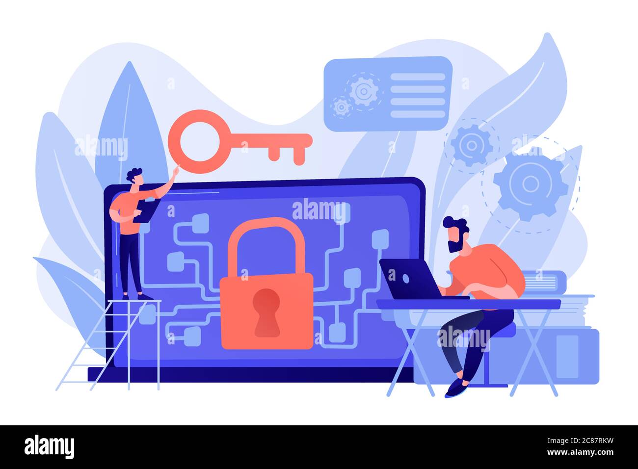 Data leakage concept vector illustration Stock Vector Image & Art - Alamy