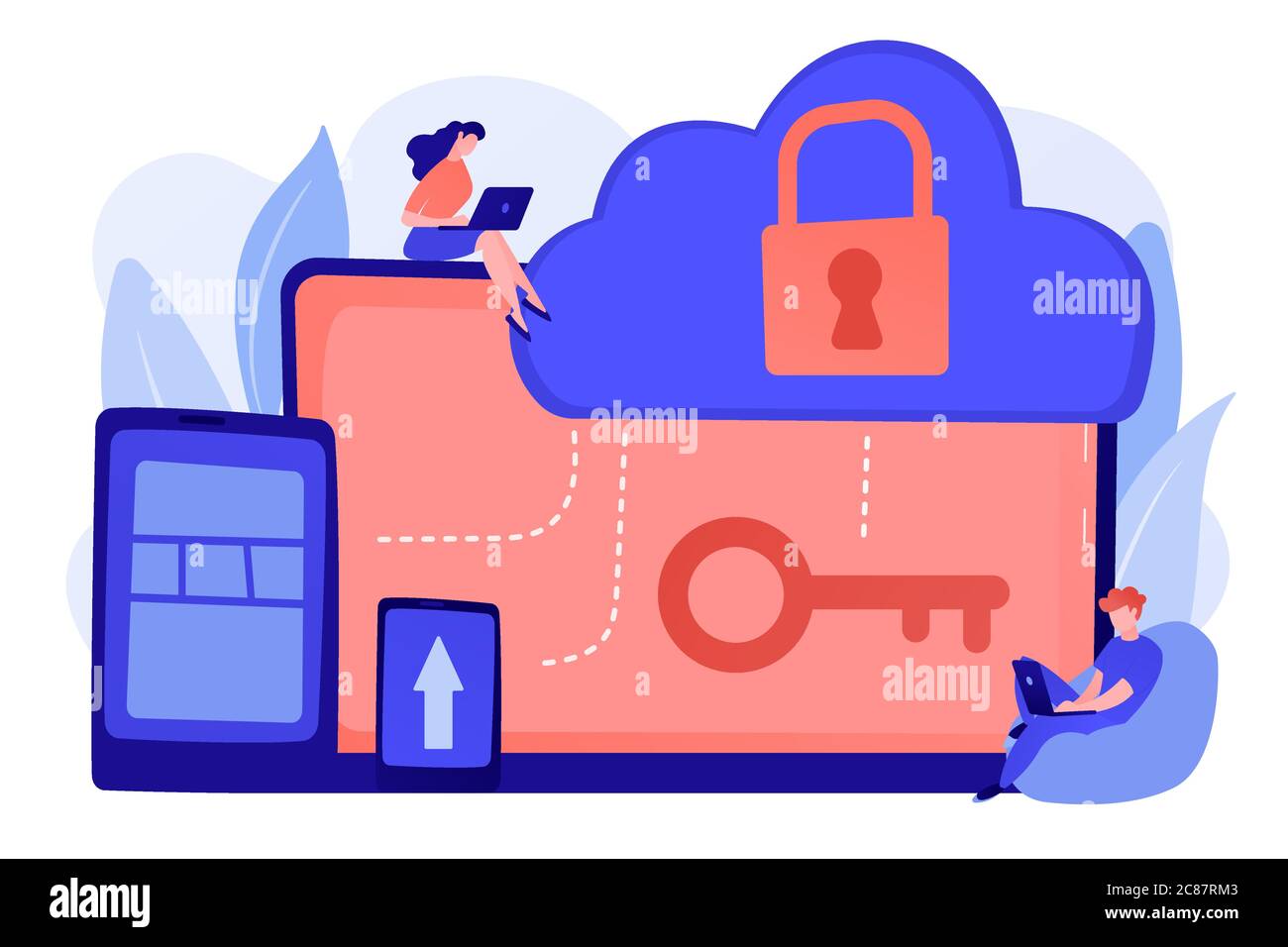 Cloud computing security concept vector illustration Stock Vector Image ... Cloud computing security concept vector illustration Stock Vector Image ...