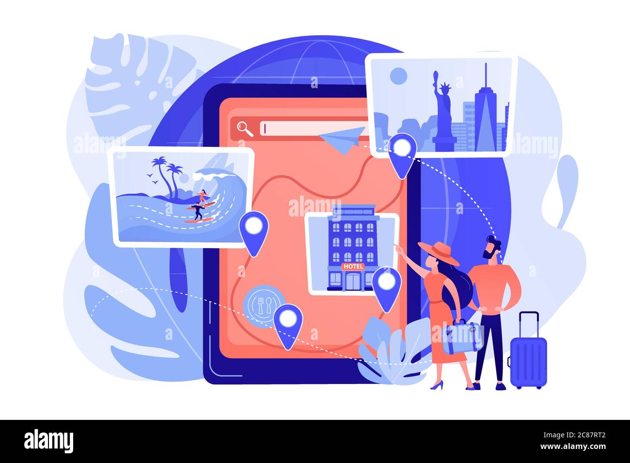 Tour management Stock Vector Images - Alamy