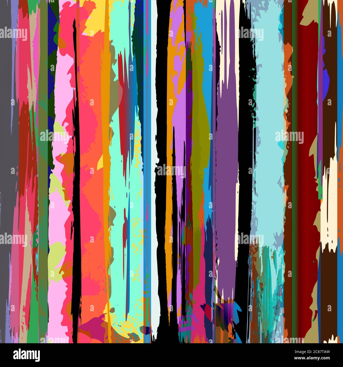 abstract background, design with stripes, paint strokes and splashes ...