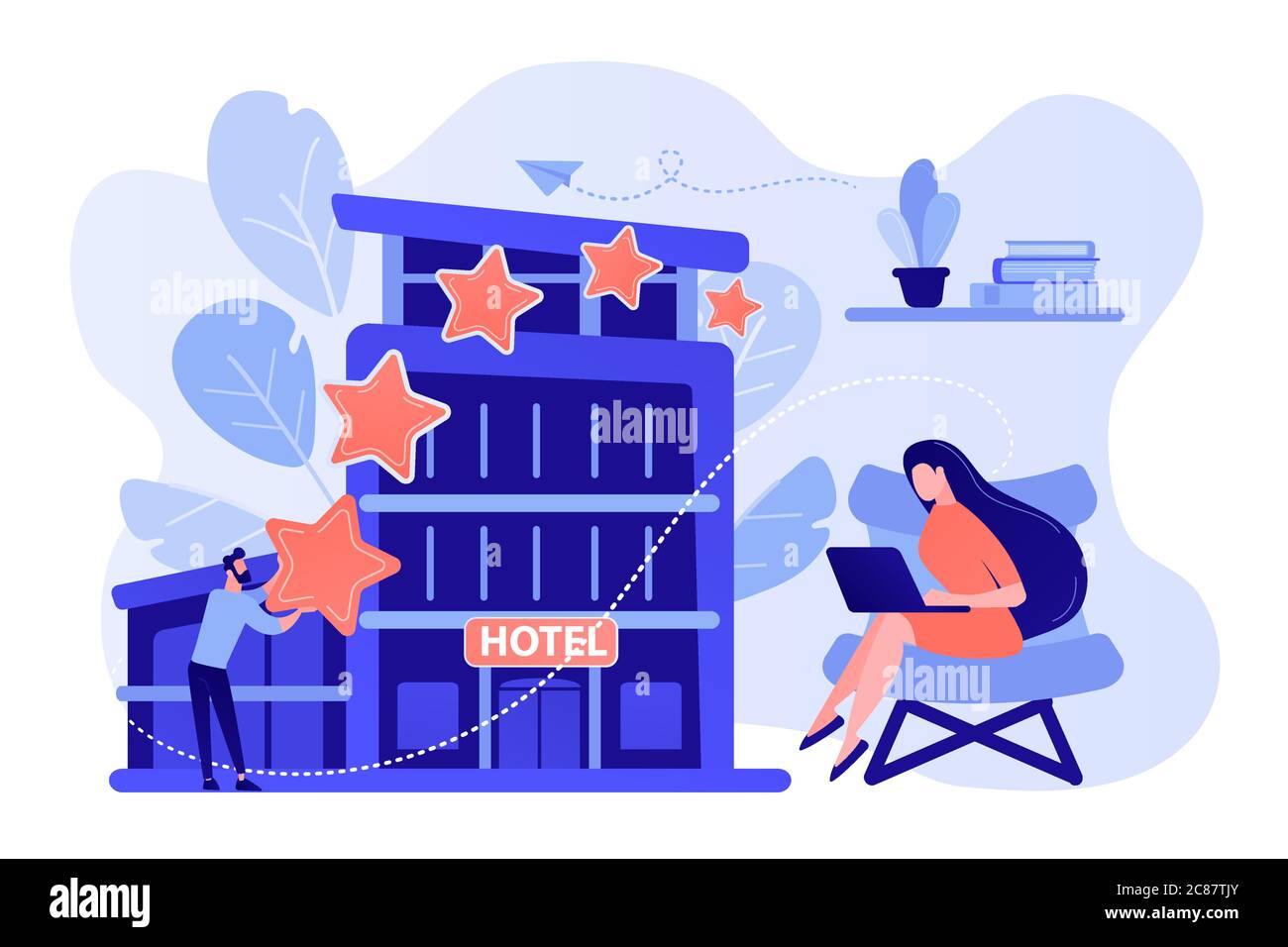 Design hotel concept vector illustration Stock Vector Image & Art - Alamy