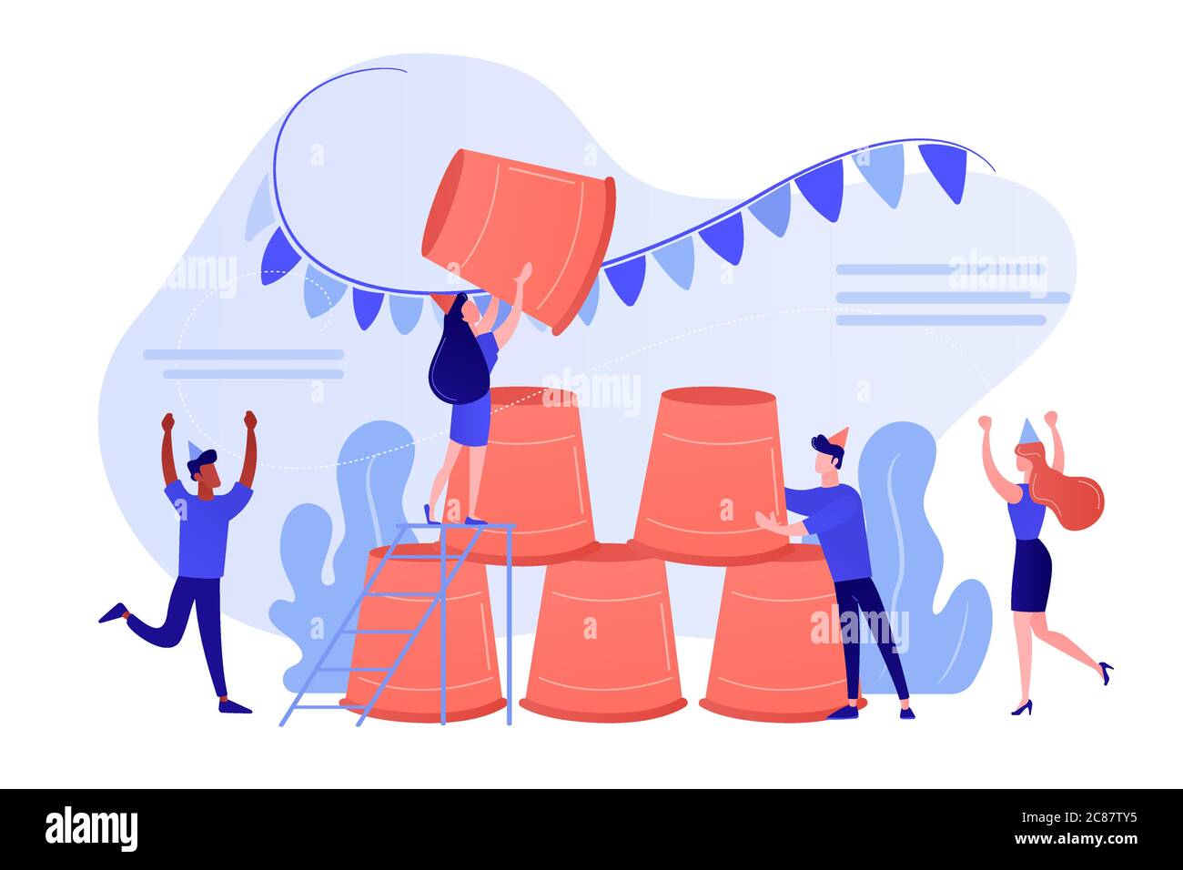 Party game concept vector illustration Stock Vector Image & Art - Alamy