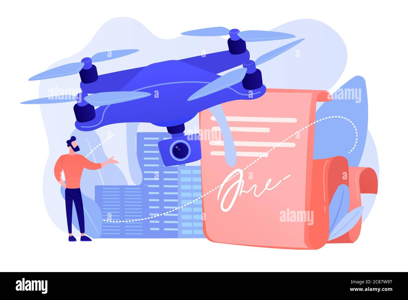 Drone flying regulations concept vector illustration Stock Vector Image ... Drone flying regulations concept vector illustration Stock Vector Image ...