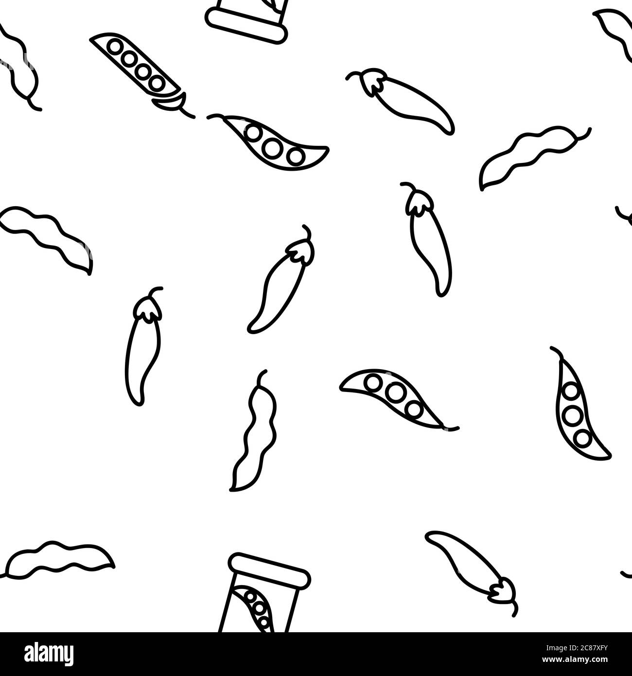 Peas wallpaper Black and White Stock Photos & Images - Alamy