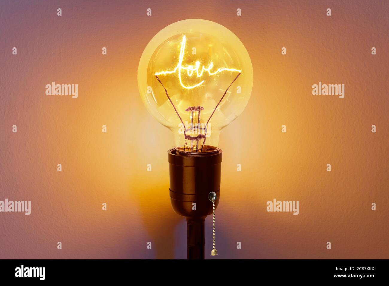 Light bulb word idea inside hi-res stock photography and images - Alamy