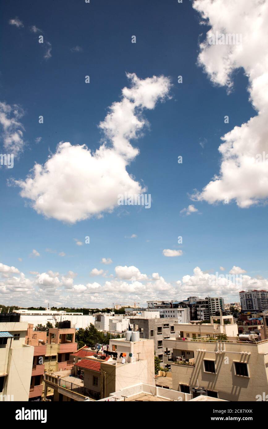 landscape of city building view Stock Photo - Alamy