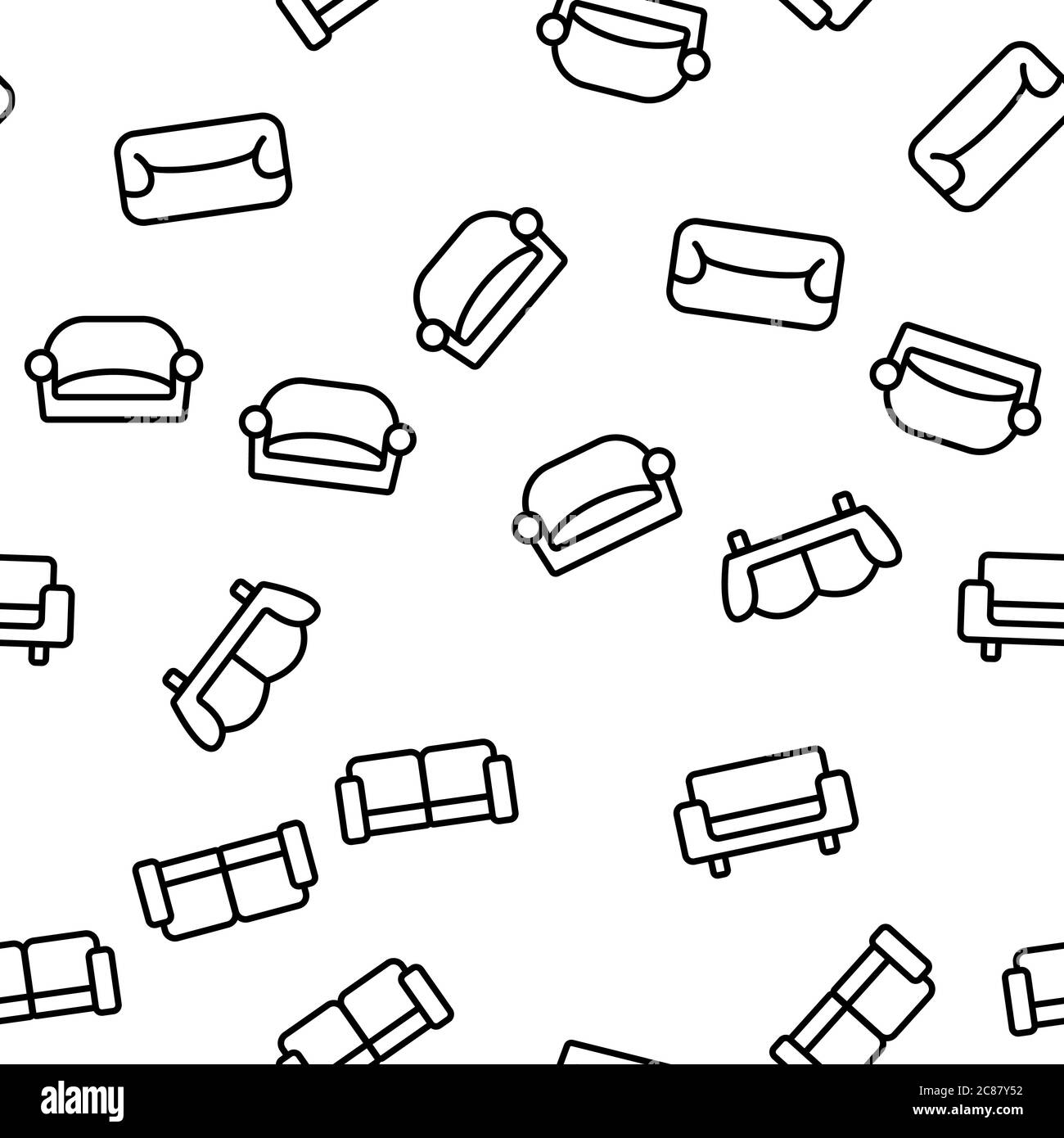 Modern office chair pattern Black and White Stock Photos & Images - Alamy