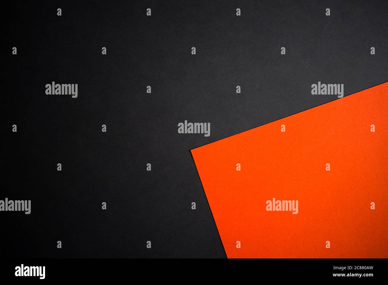 Black and orange abstract divided background, wallpaper, greeting card ...