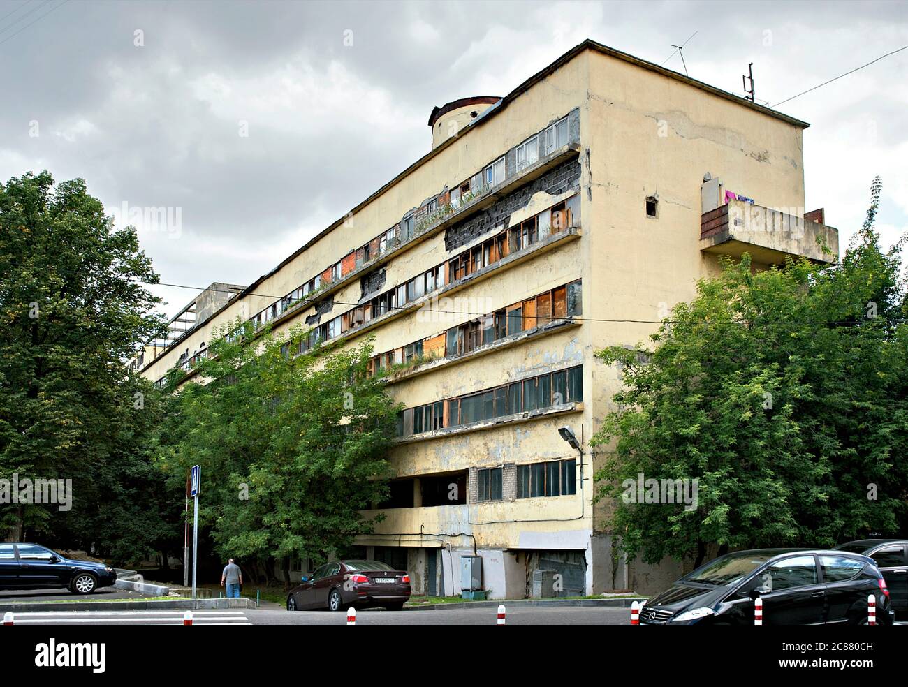 Moscow constructivism. A masterpiece of world architecture Narkomfin ...
