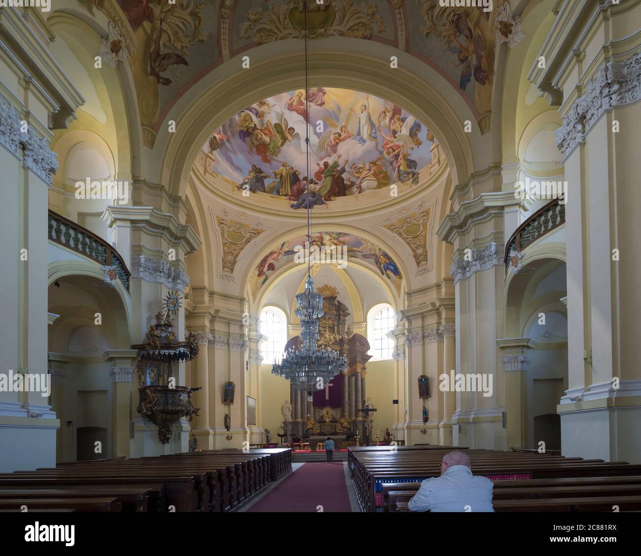 Pilgrimage church hejnice hi-res stock photography and images - Alamy