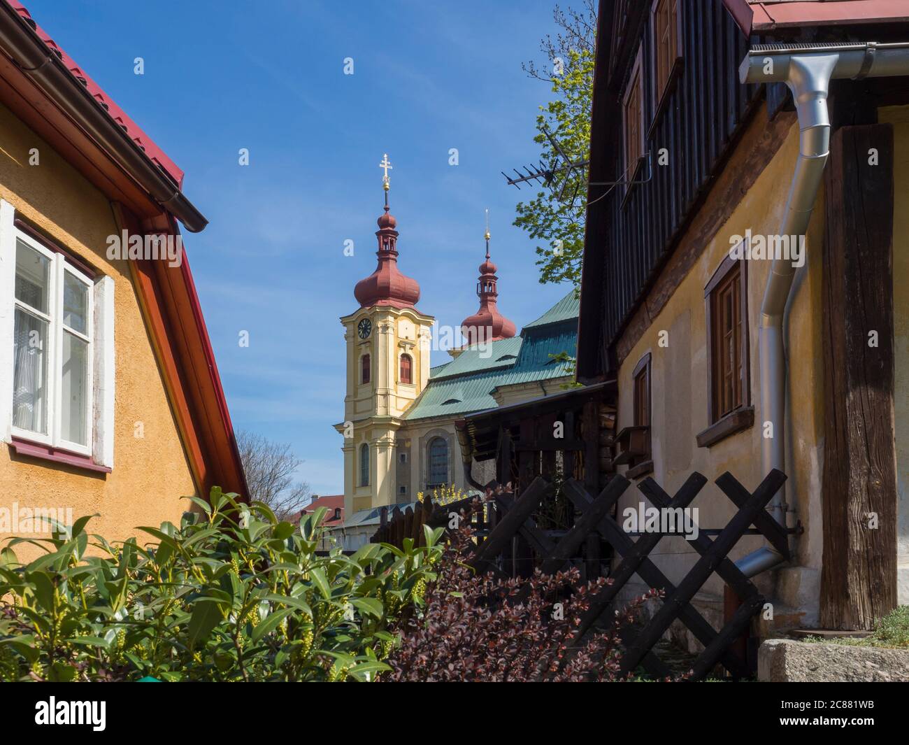 Pilgrimage church hejnice hi-res stock photography and images - Alamy