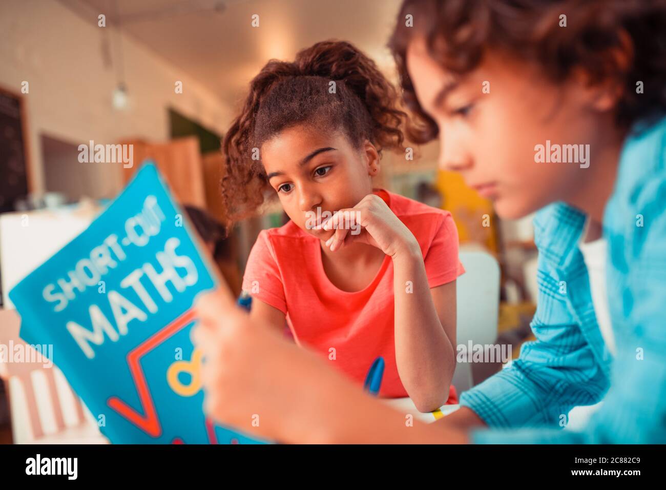 Math textbook hi-res stock photography and images - Alamy