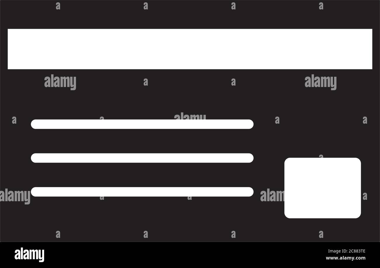 credit card icon over white background, silhouette style, vector ...