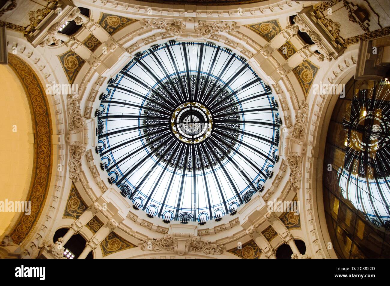 Buenos Aires, Argentina - September 4, 2018: Beautiful detailed roof ...