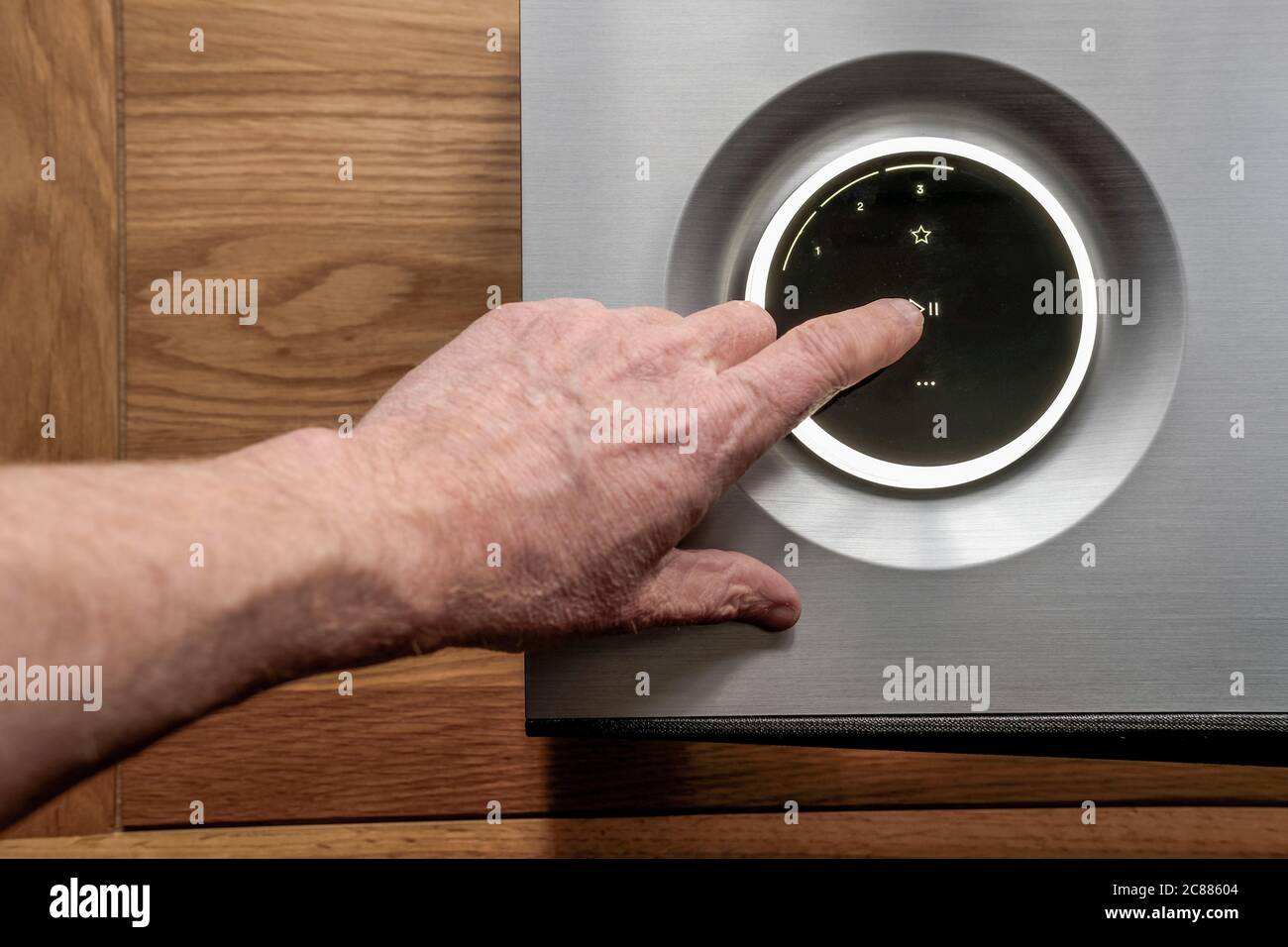 Amazon alexa man using hi-res stock photography and images - Alamy