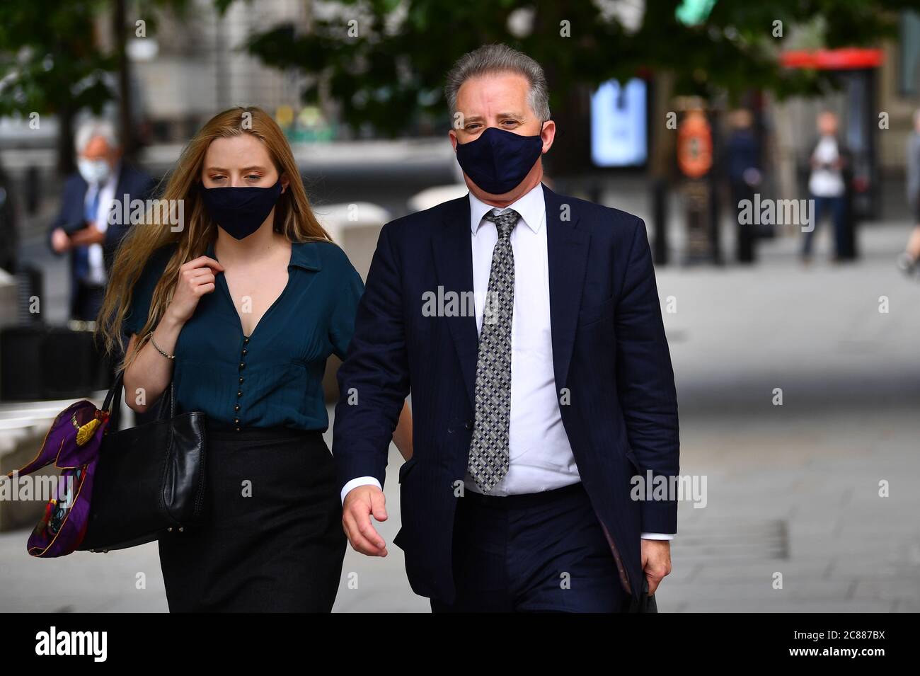 Christopher Steele, a former British spy who wrote a 2016 dossier about ...