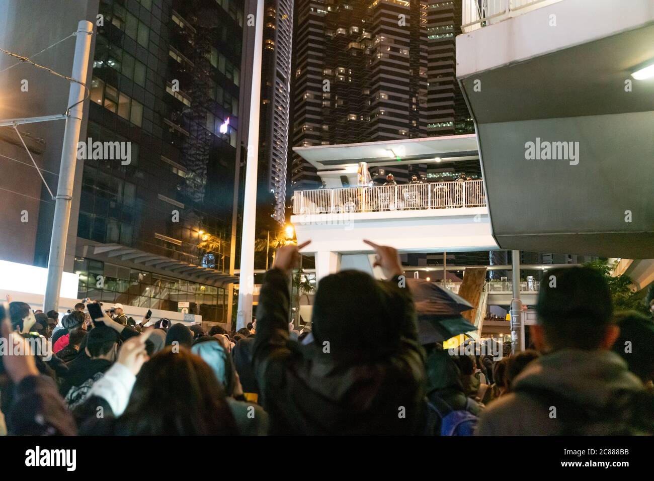 The people's rally for defending their freedoms and rights Stock Photo ...