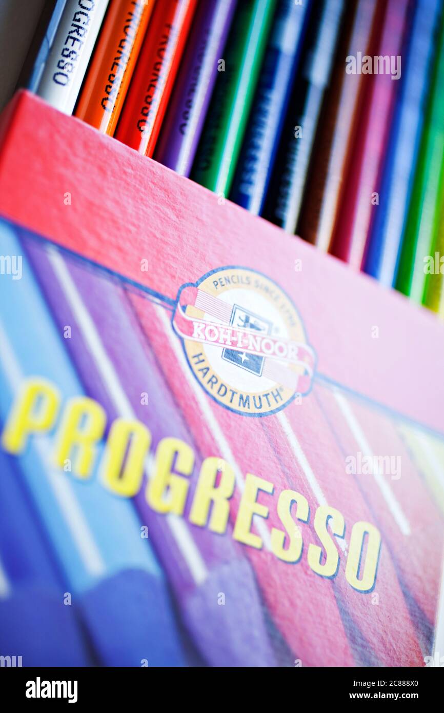 School supplies for first graders, crayons by KOH-I-NOOR HARDTMUTH ...