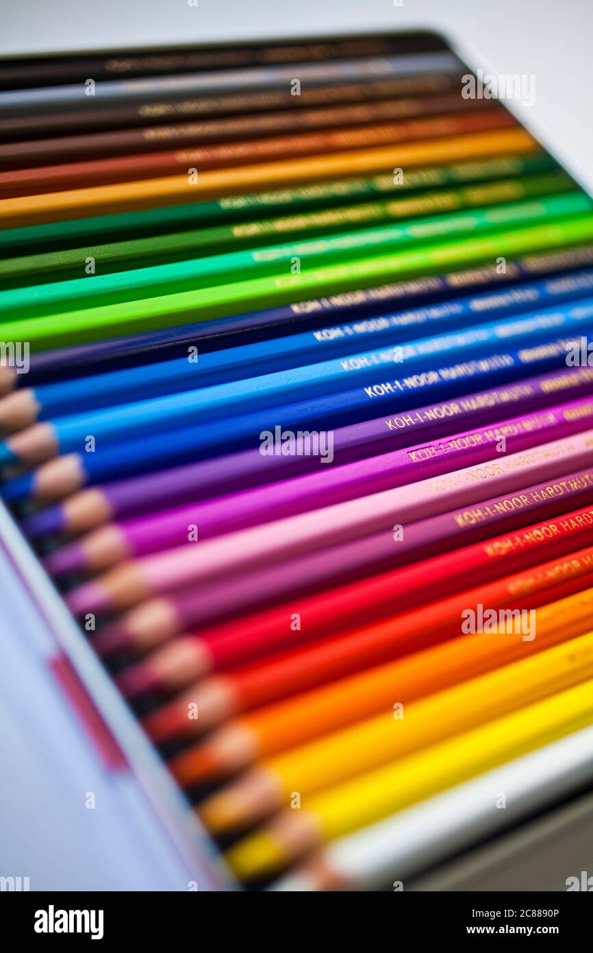 School supplies for first graders, crayons by KOH-I-NOOR HARDTMUTH ...