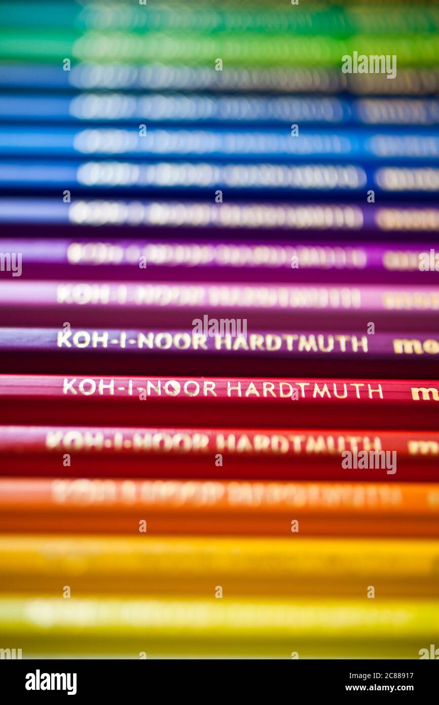 School supplies for first graders, crayons by KOH-I-NOOR HARDTMUTH ...