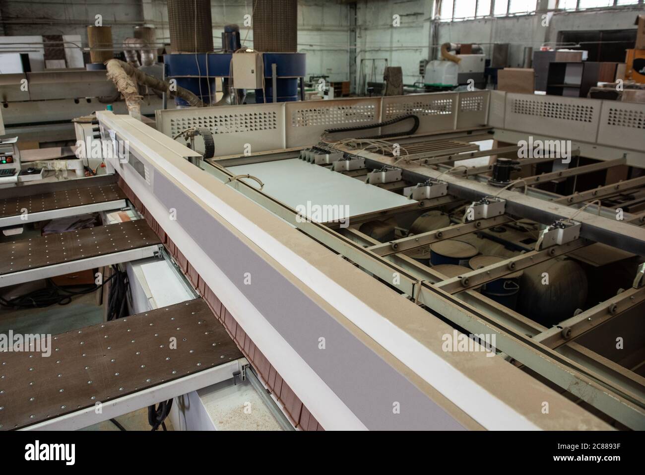 Wooden furniture production Stock Photo - Alamy