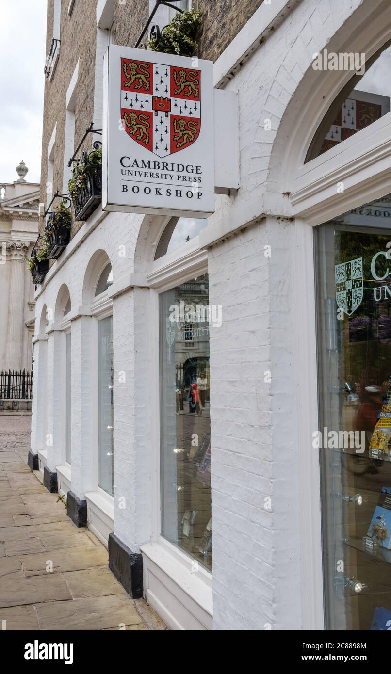 Large University book press and store showing the University crest on ...