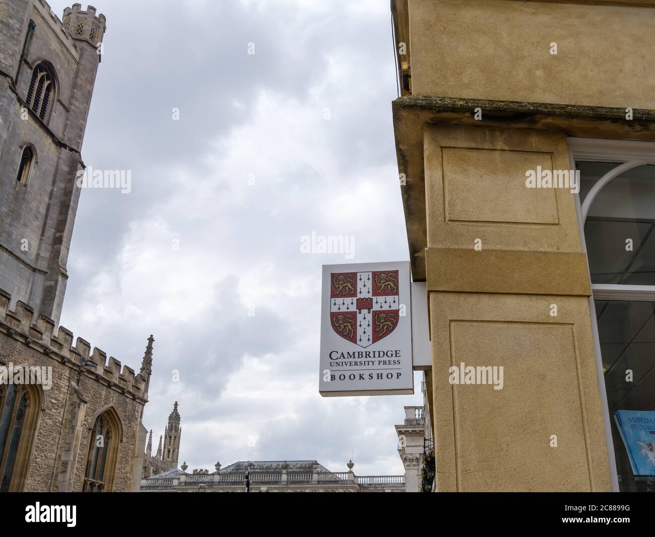 Large University book press and store showing the University crest on ...