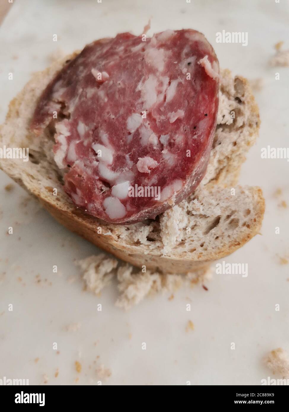 Pane and salami hi-res stock photography and images - Alamy