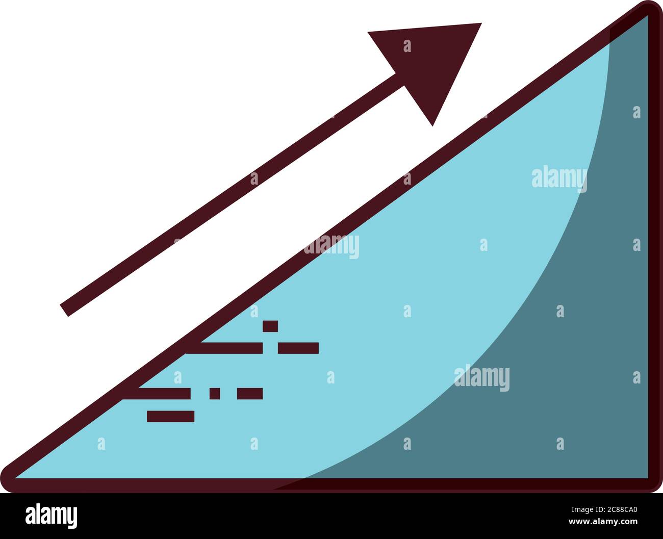 profit business report chart icon isolated design shadow vector ...